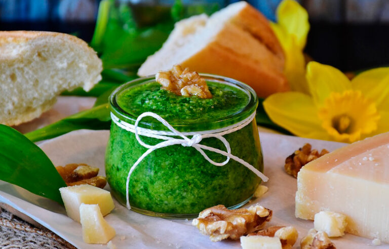 Salsa Pesto con Queso de Cabra Payoya – Payoya 100%